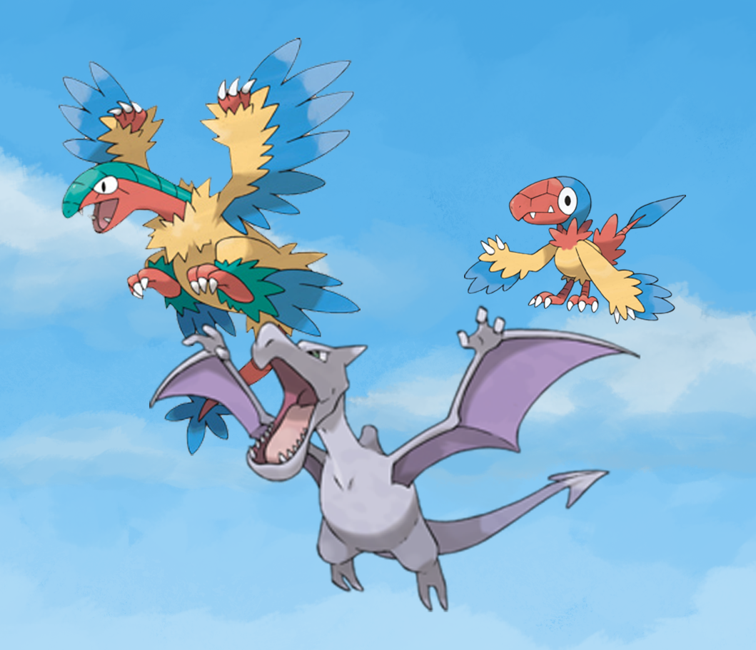 FoxCat's Pokemon Journal: History of the Pokemon World: Prehistoric Age