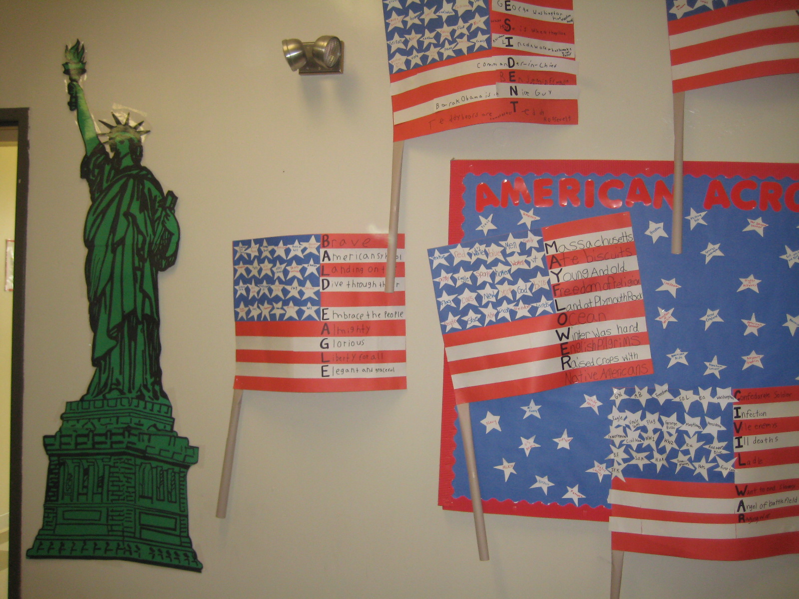 Gold Stars and Red Guitars: Patriotic Acrostic Poems