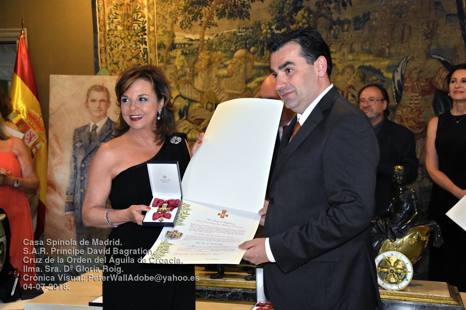 LA MIRADA ACTUAL: Imposición de las Cruces de la Orden del Águila de ...