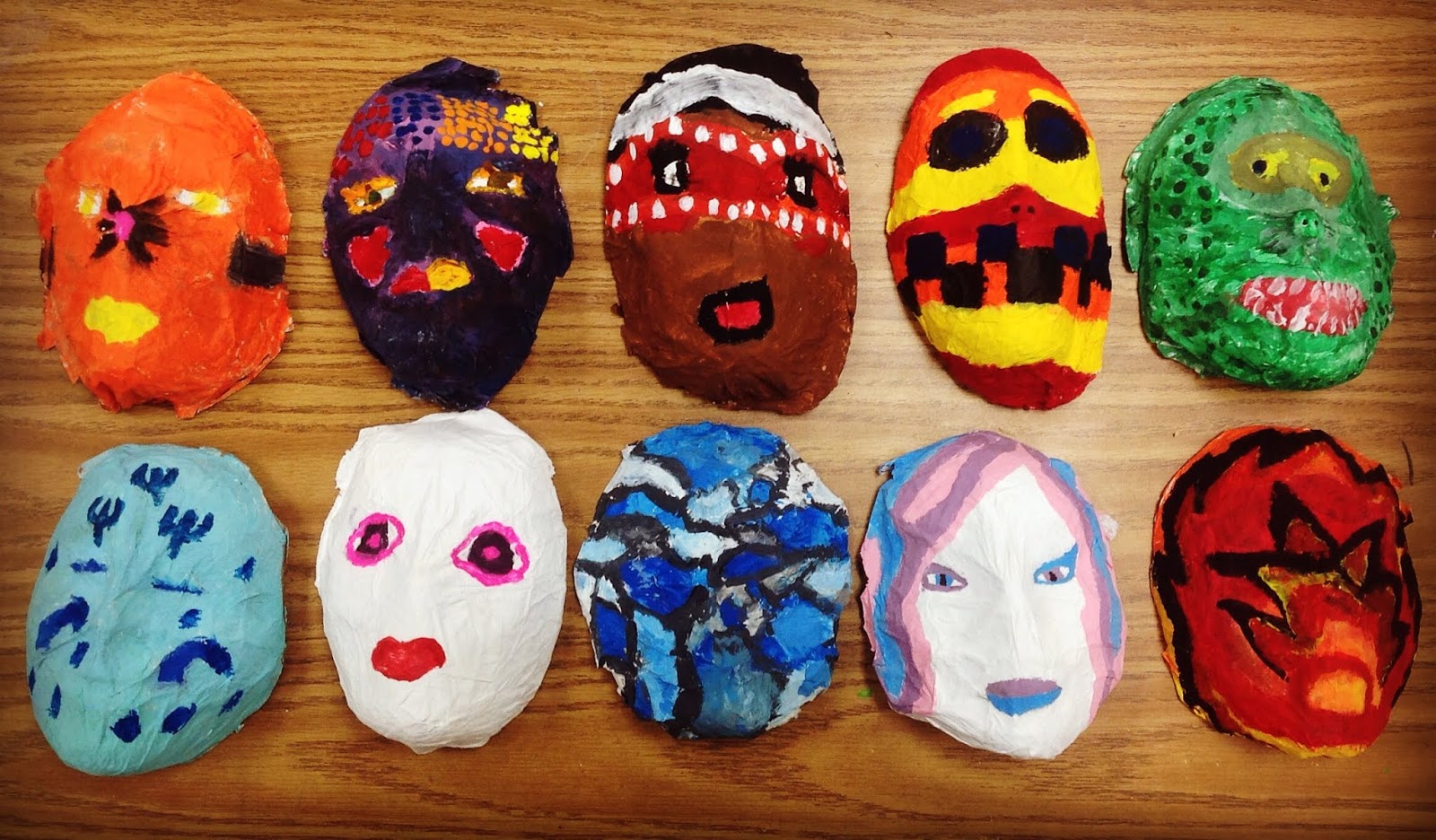 Art With Mr. E: 4th Grade Masks