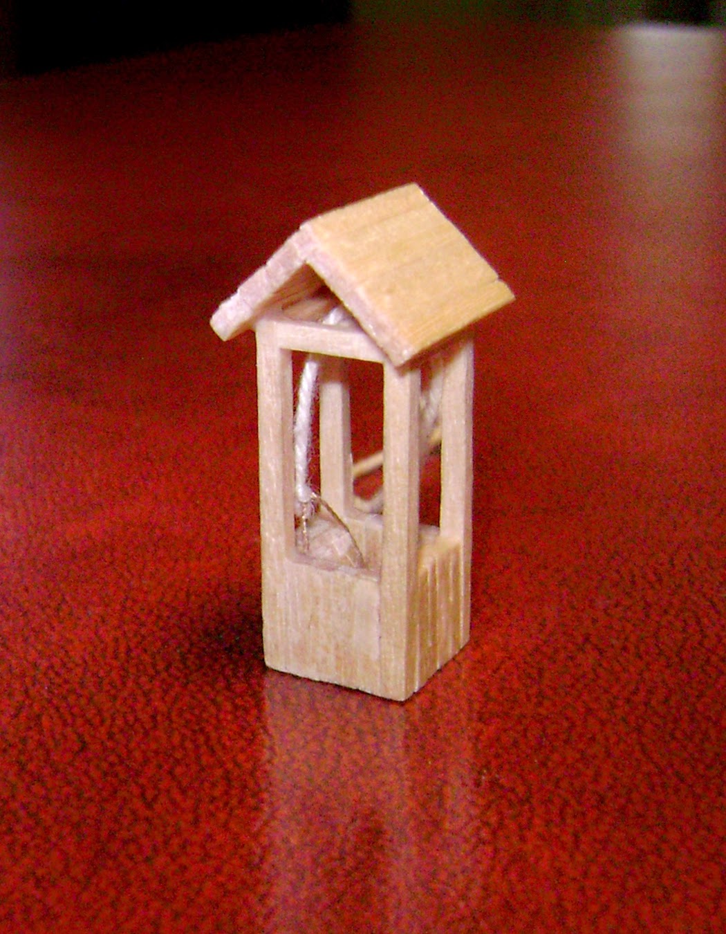 Old West Toothpick Town: Well