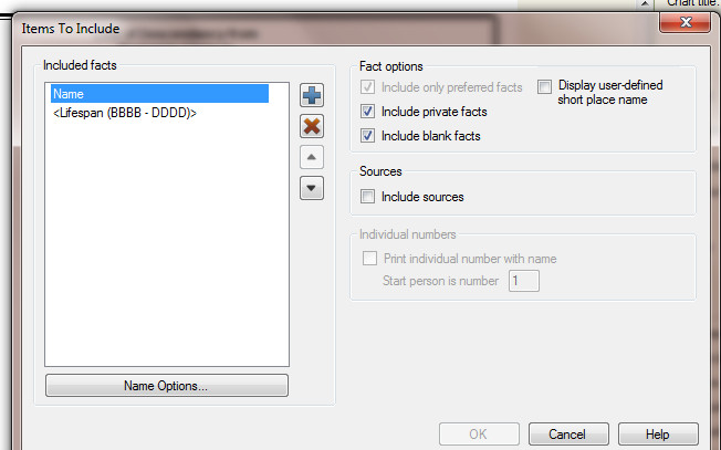 Family Tree Maker User: Direct Descendant Chart