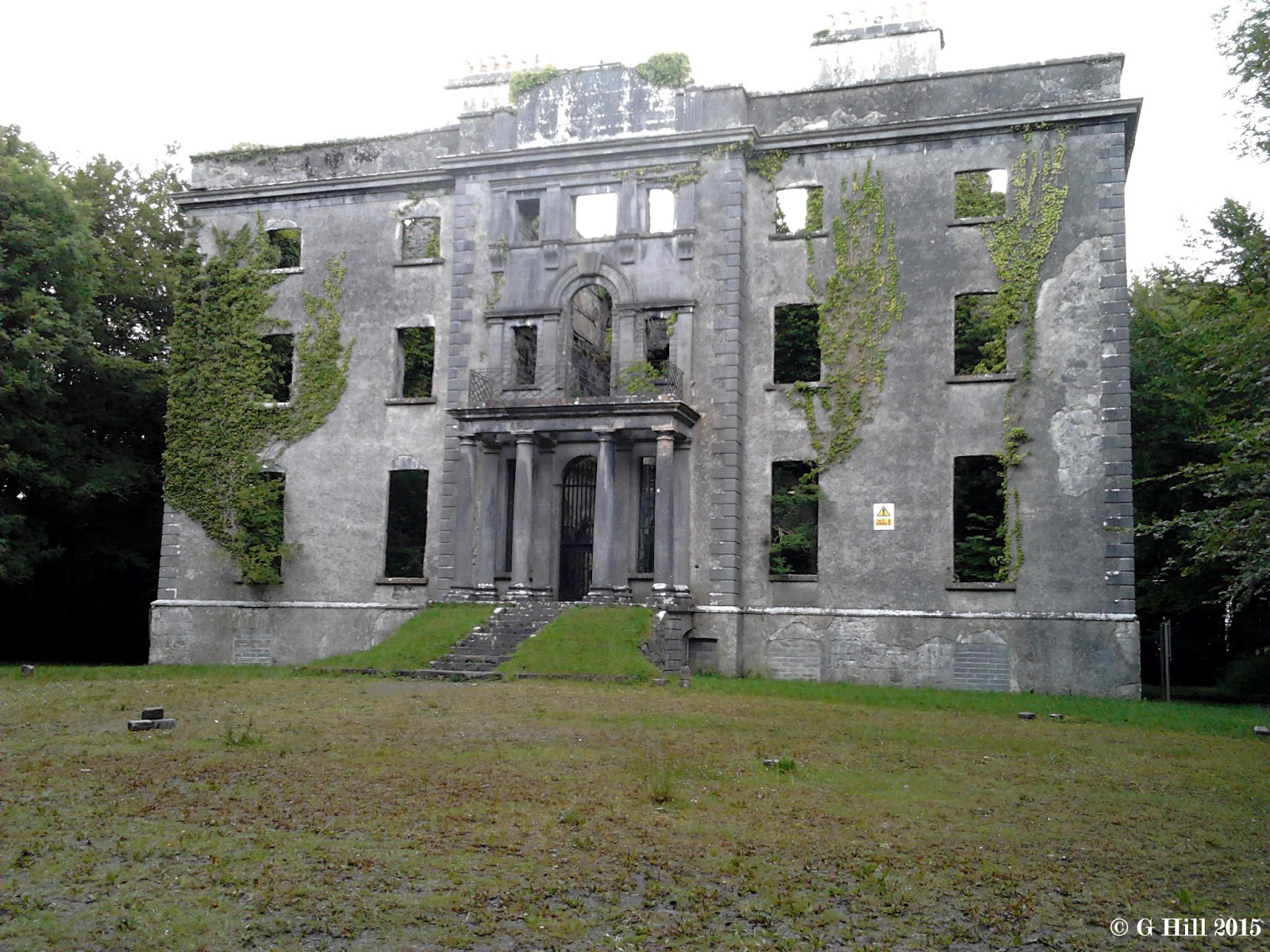 Ireland In Ruins: Moore Hall Co Mayo