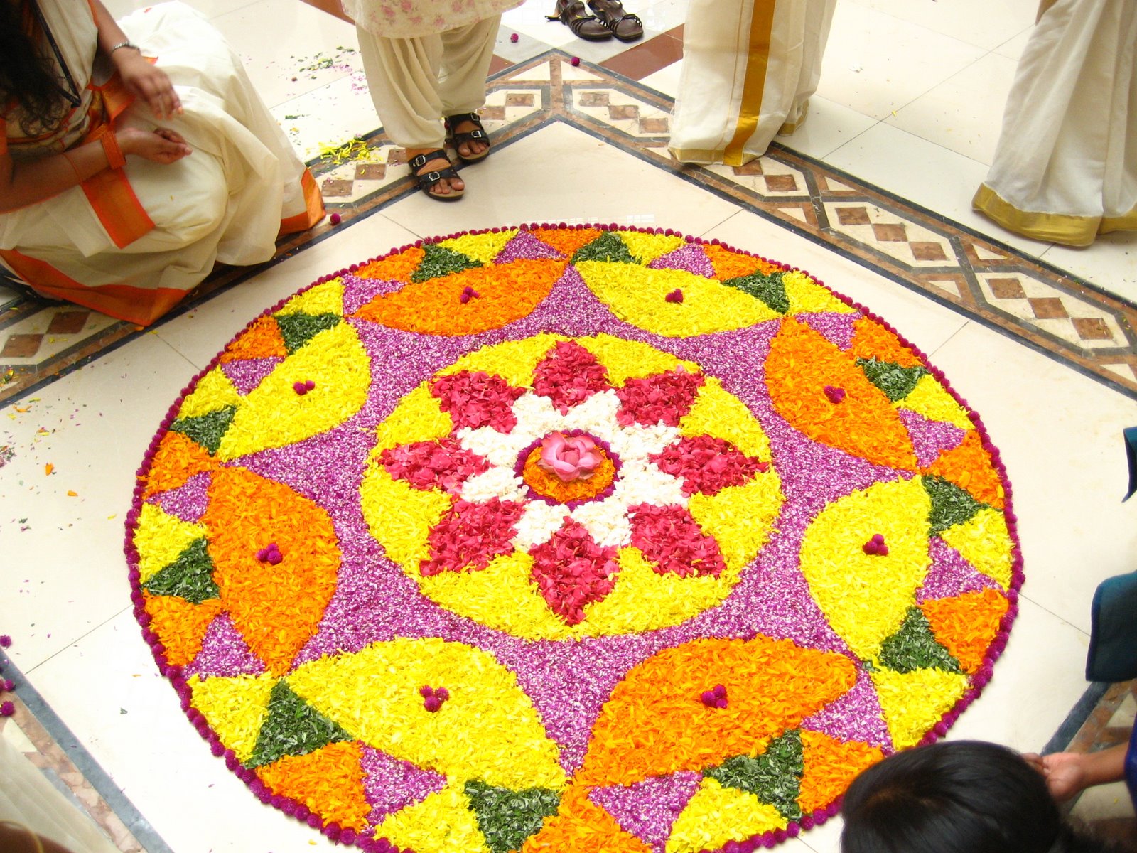 Onam - Onapookalam - Onam Designs - Athakalam | Recipes