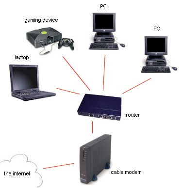 LAN (Local Area Network): Network routers