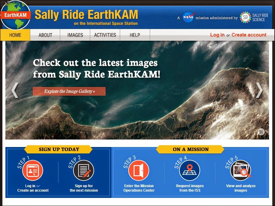 Suburban spaceman: Sally Ride EarthKAM Mission: Students See World From ISS