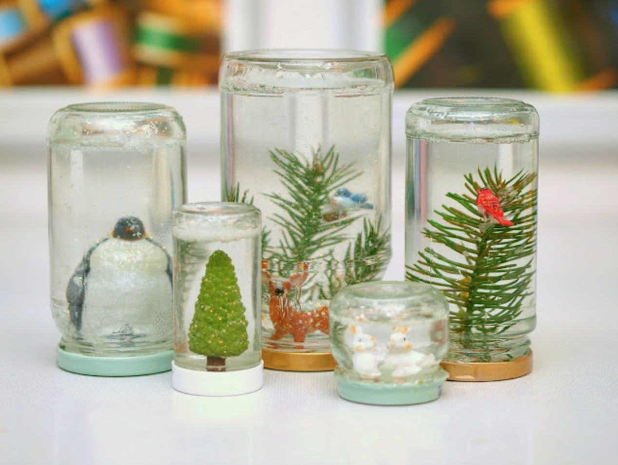 Homemade Snow Globes » This Little Miggy