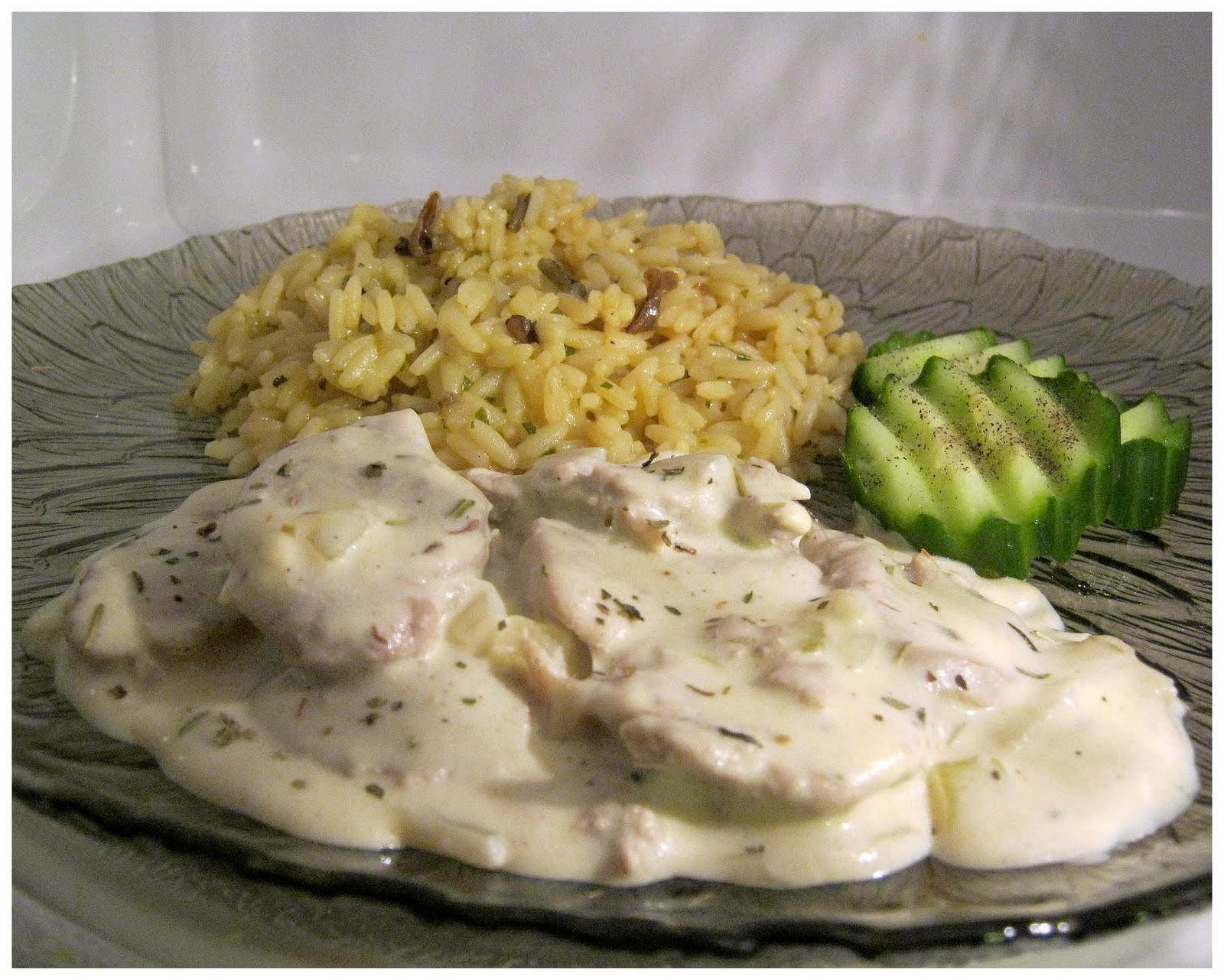 Le Palais Gourmand Filet De Porc Sauce Crémeuse Au Fromage à La Crème