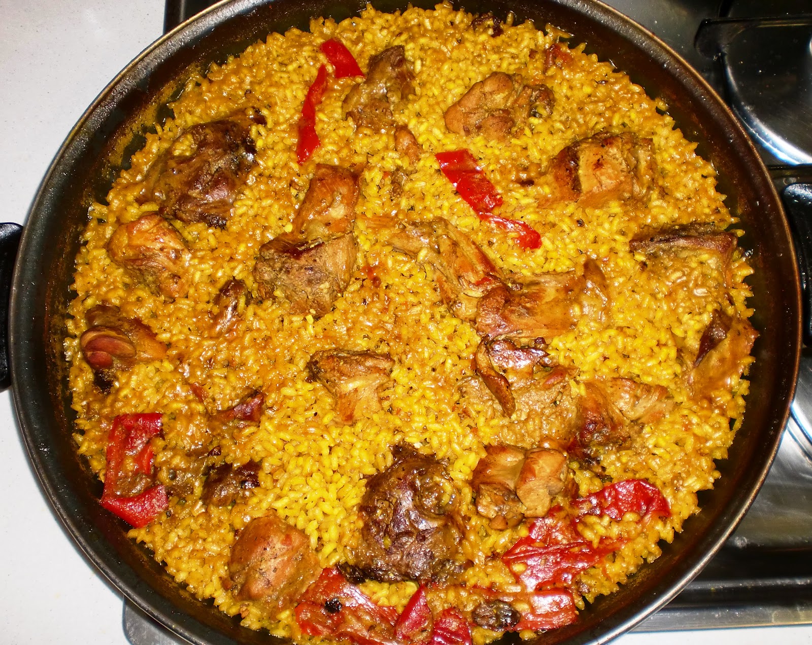 Cesta de Caperucita: Arroz con conejo