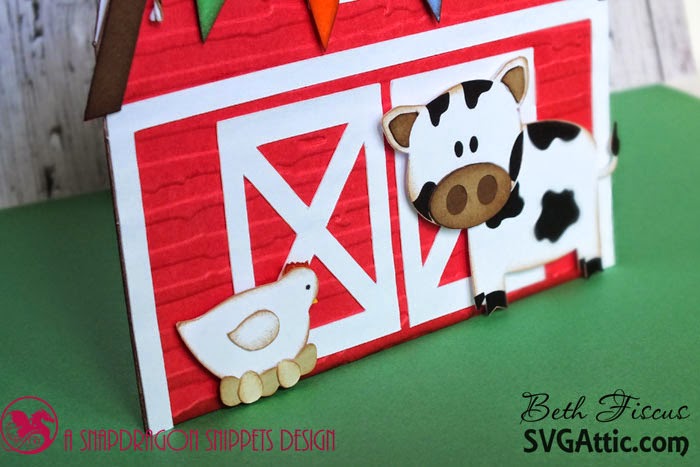 SVG Attic Blog: Barnyard Card with Beth
