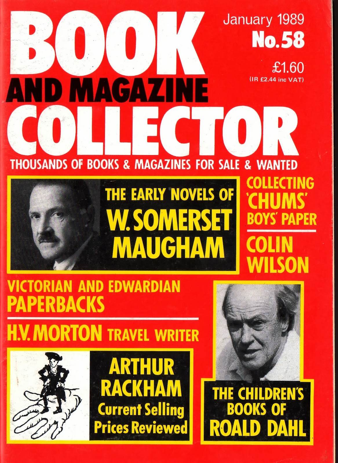 Book and Magazine Collector - W. Somerset Maugham Issues
