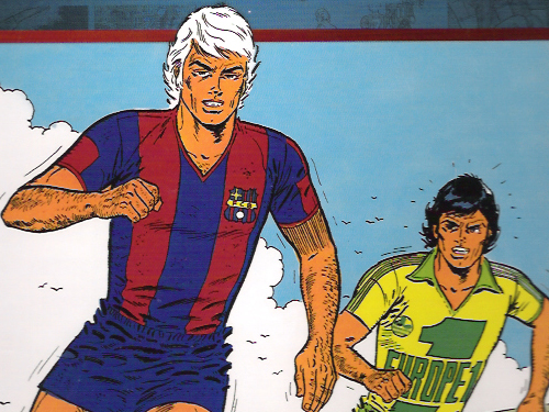 FC BARCELONA'S SUPERHERO RESURFACE: Eric Castel Comic Story Brew ...