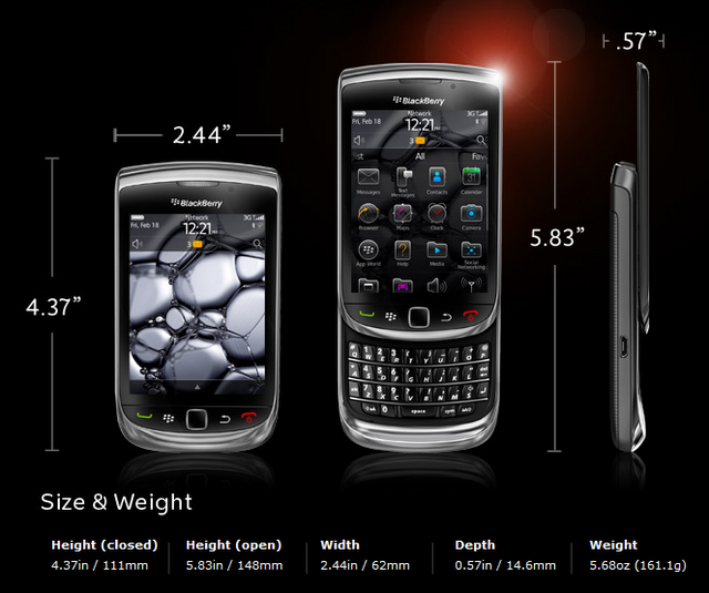 DeScUbRiMoS: DESCUBRIMOS: Nuevo BlackBerry® Torch™