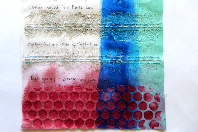 Creative days: Adding texture to textiles