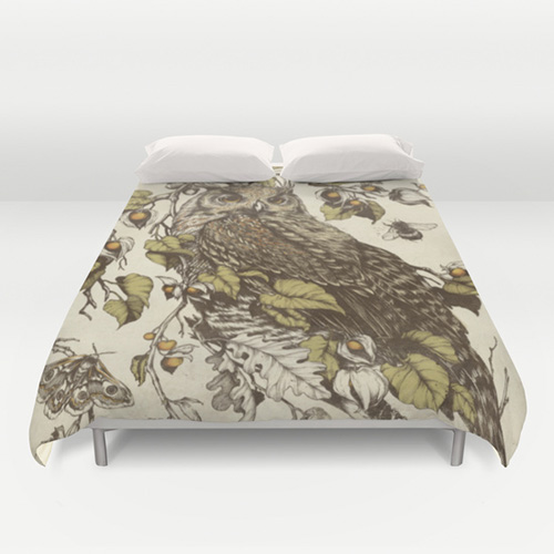 My Owl Barn: 10 Gorgeous Owl Duvet Covers From Society6
