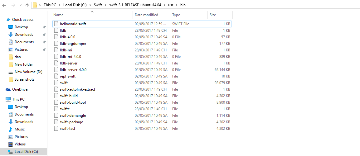 [Tips] How to setup swift on windows 10 - Learn Tech Tips