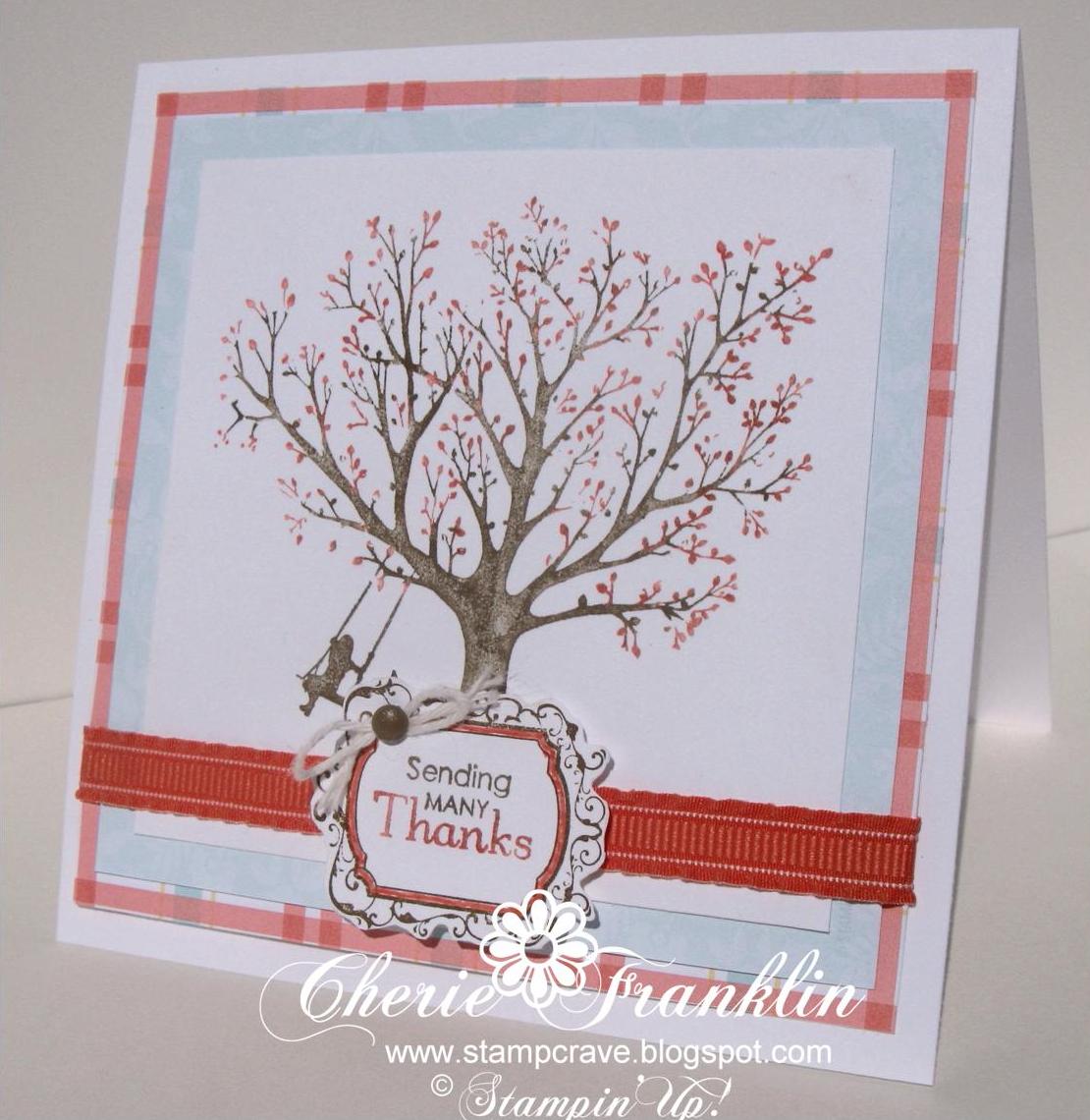 Stampcrave: Thank You Tree