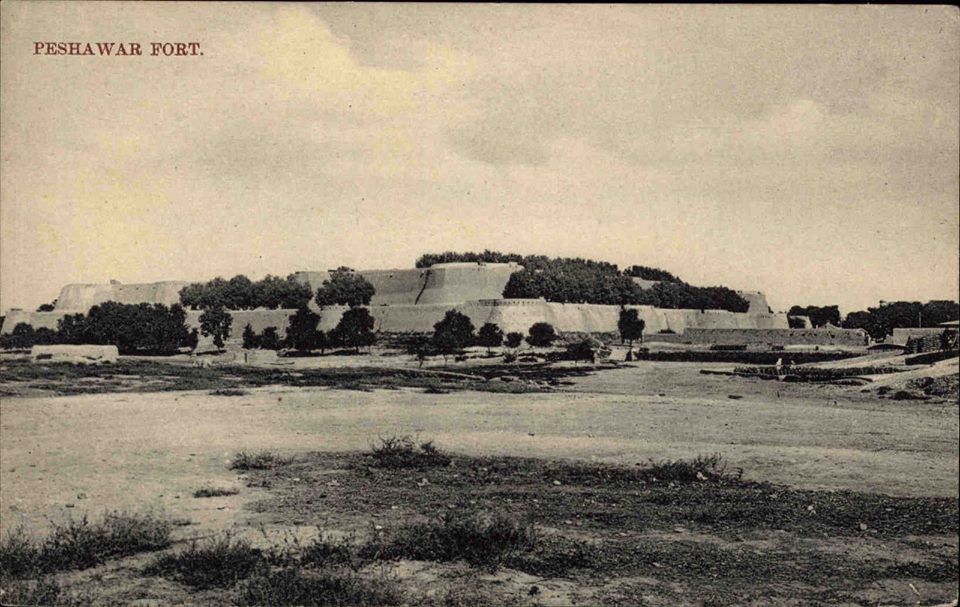 History of Pashtuns: History of Bala Hissar (Peshawar)