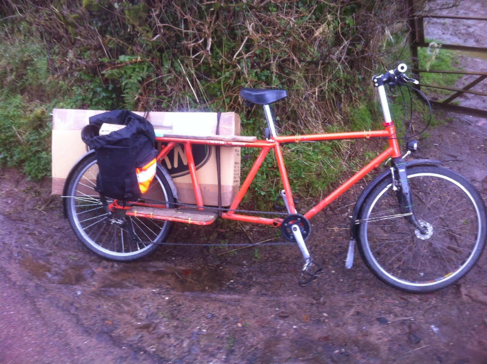 Dorky Thorpy Blog: DIY Longtail Cargo Bike - Chapter 4