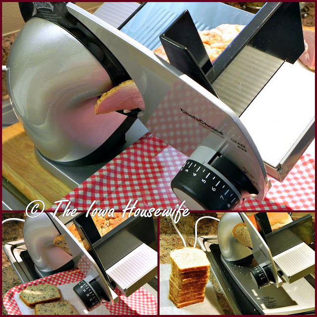 The Iowa Housewife: In the Kitchen...Electric Slicers