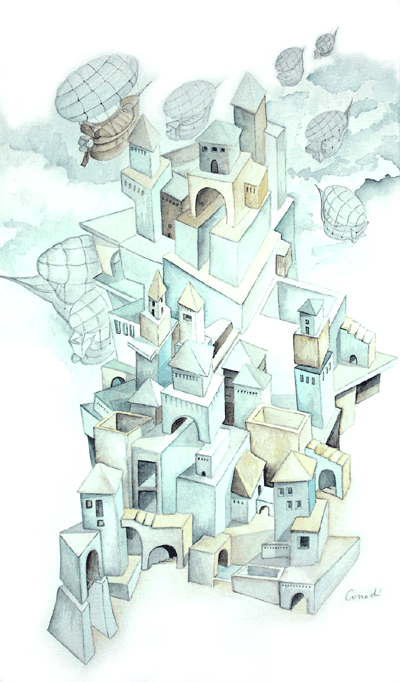 Mr. Center's Wall: INVISIBLE CITIES X -- Cities and Signs: ZIRMA