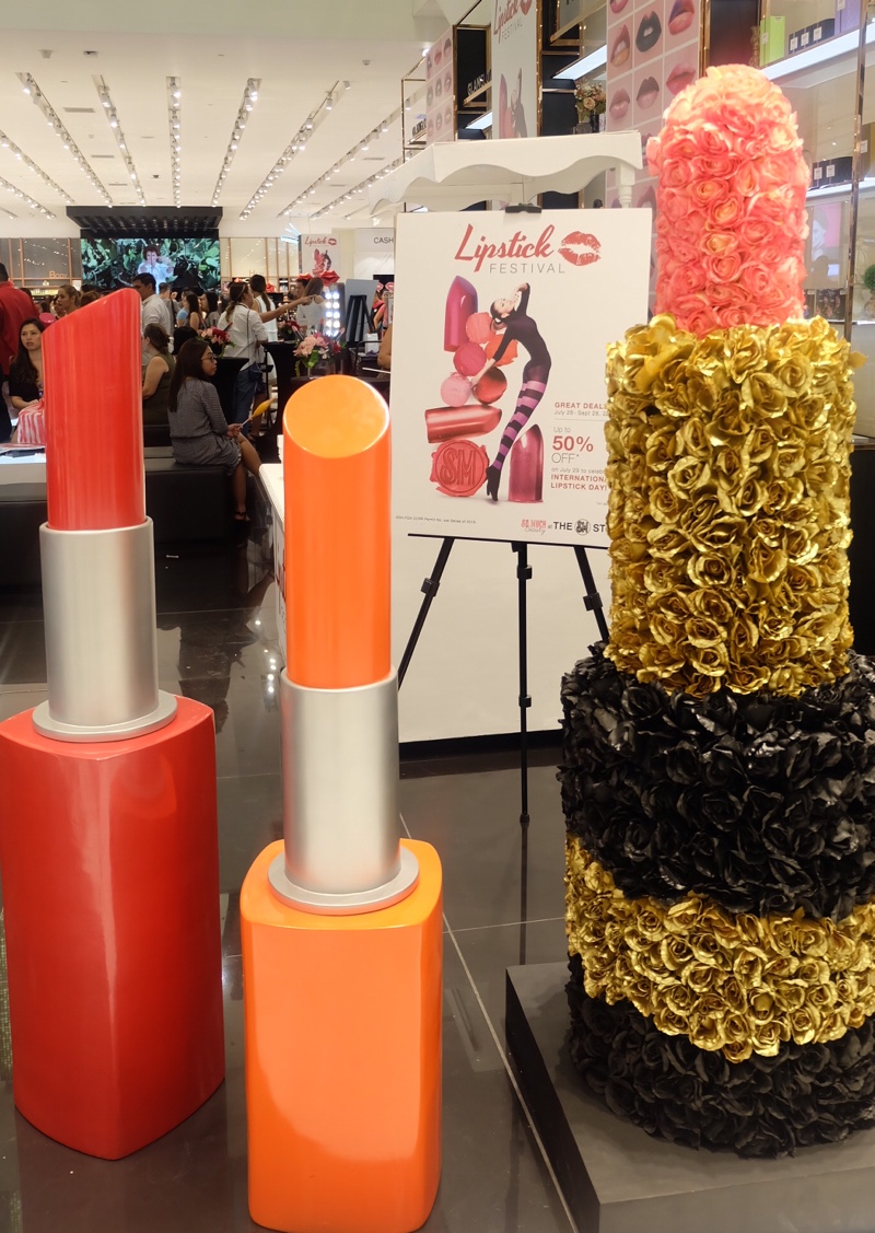 Celebrate International Lipstick Day at #SMLipstickFest - Rochelle Rivera