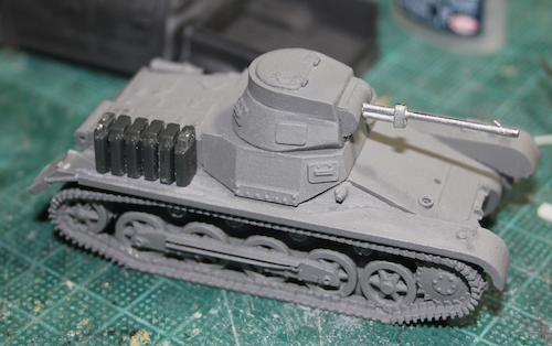 ultravanillasmurf: Panzer I Ausf B with BREDA 20mm auto cannon