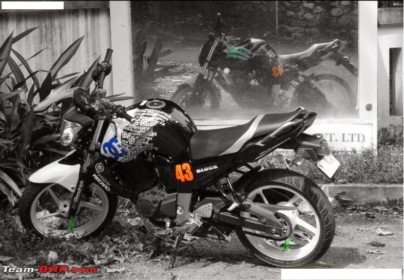 BLACK LISTED RIDERZ: Modified Yamaha FZ