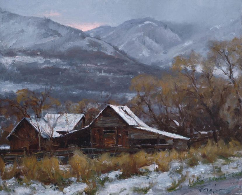 Green & Gardenia: simple & inspiring: Friday Featured Art: Michael Malm