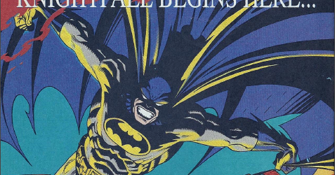 DC in the 80s: A collection of Knightfall house ads - 1993