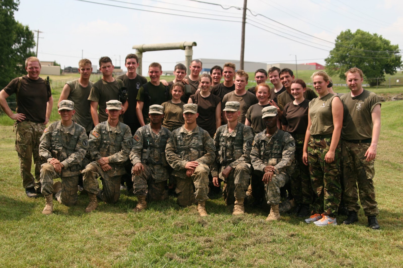 U.S. Army Cadet Corps: Cadet Rangers and British ACF Run Obstacle ...