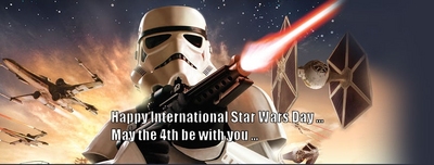Talk Star Wars To Me: International Star Wars Day: May the 4th Be With You!