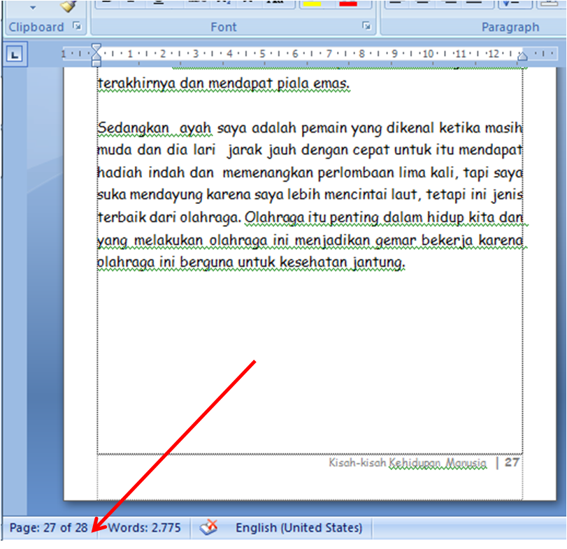 Membuat Layout Buku dengan MS Word | Tulisan Khozin_99