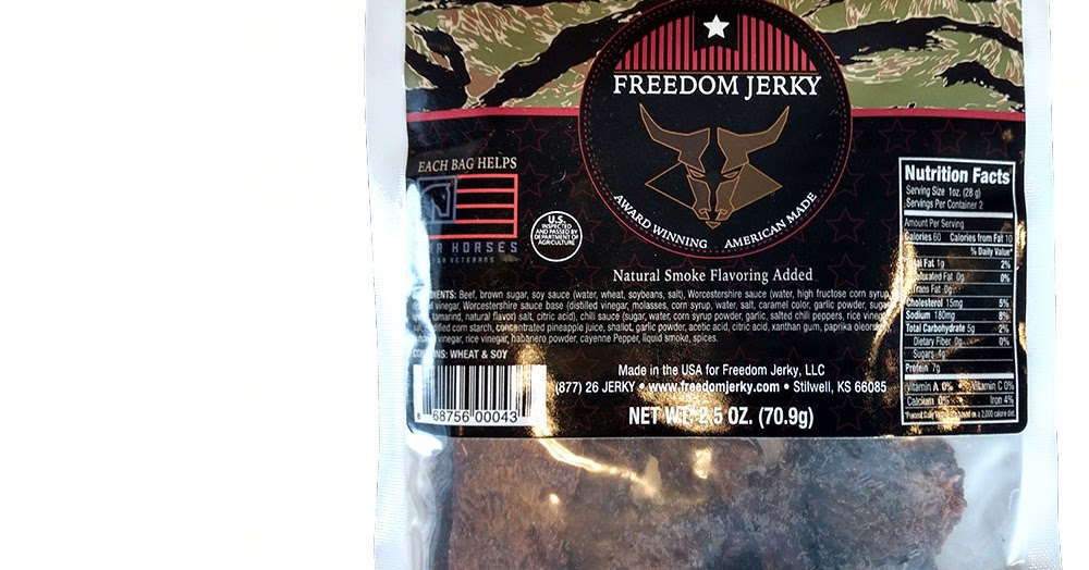 Freedom Jerky - Foxhole Fire ~ Beef Jerky Reviews