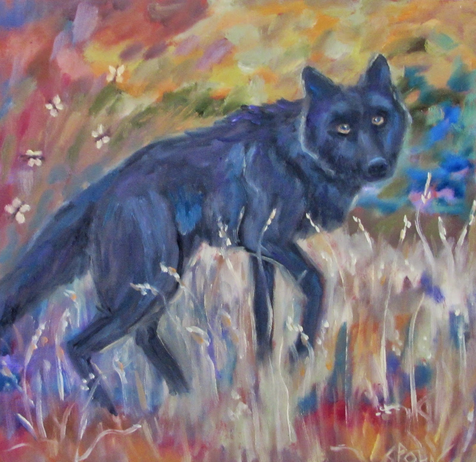 Artist Susan Spohn: Treasure Hunt and Riddles-‘Ysengrin, the Wolf and ...