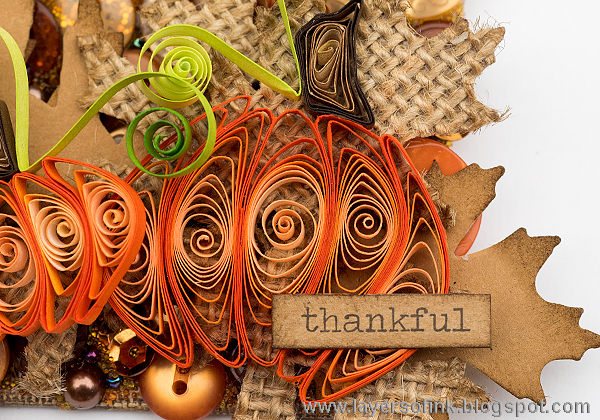 Layers of ink: Autumn Quilling Tutorial