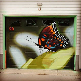 GRAFFITI COLLECTION IDEAS: Beauty butterfly graffiti at Toronto