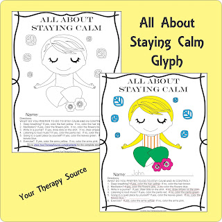 5 Free Printables to Help Children with Self Calming | Your Therapy ...