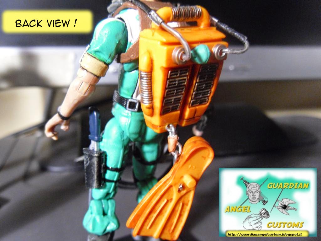 Powered, upgraded and improved custom g.i.joe wet-suit - HissTank.com