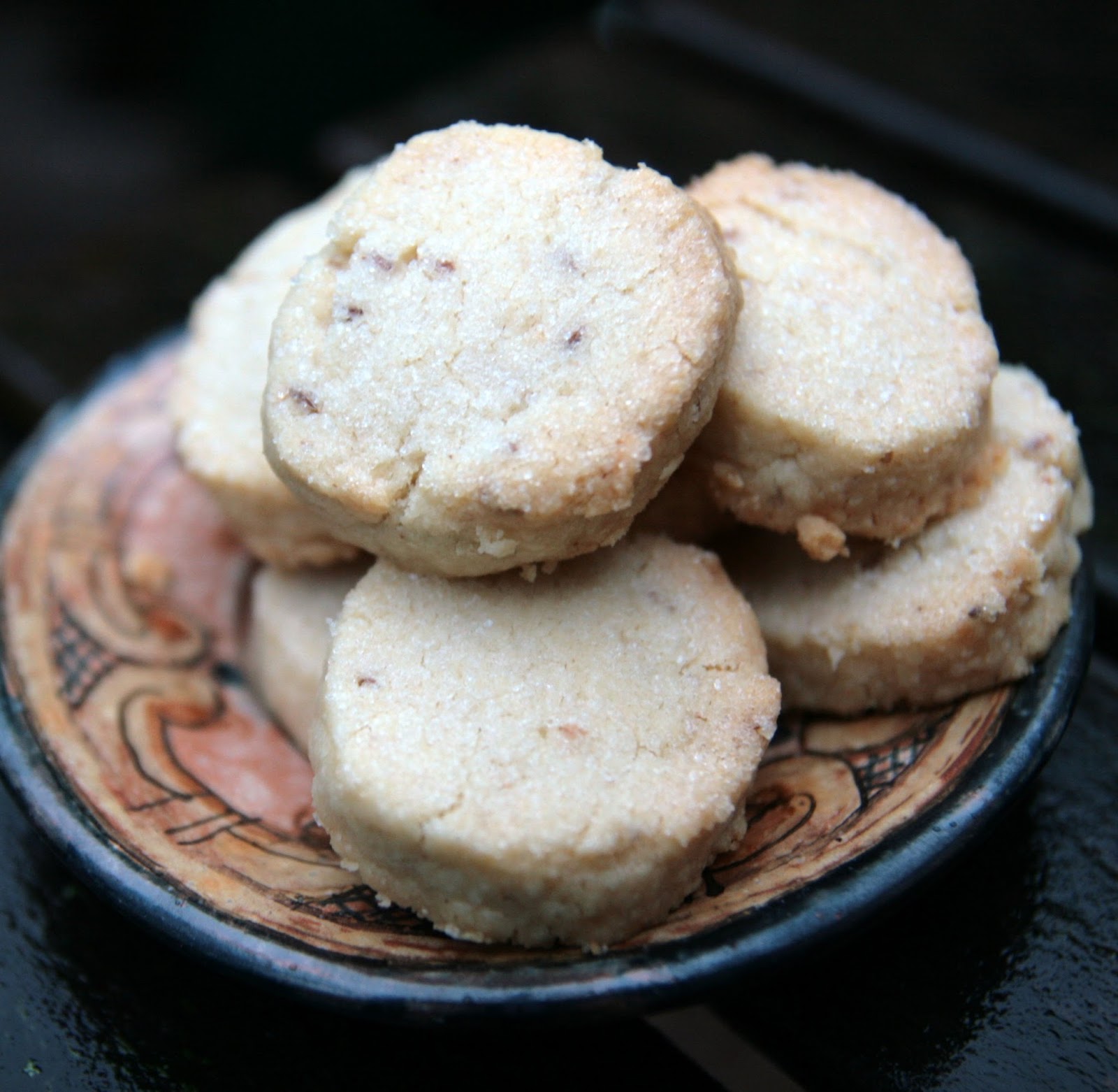 Eten maken: Goosnargh cakes - koekjes met koriander en karwij