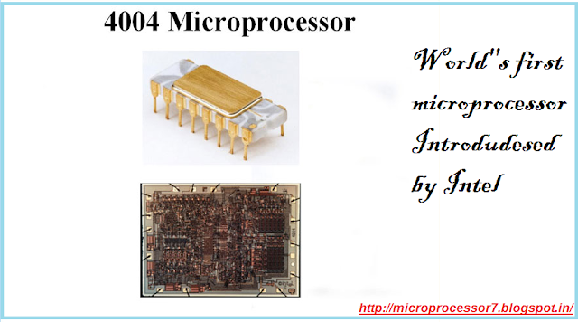 World Of Microprocessors : November 15, 1971 : Birth Of Microprocessor