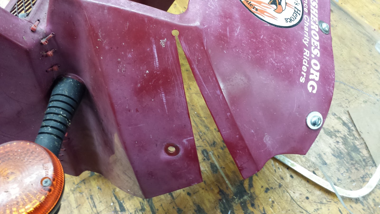 The Redneck Rant: KLR650 "Wheatwacker" mod