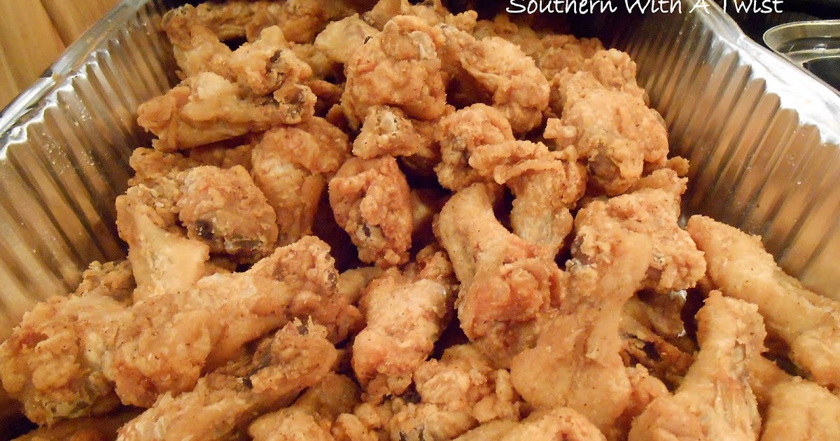 Southern With A Twist: Chicken Wing Drummettes