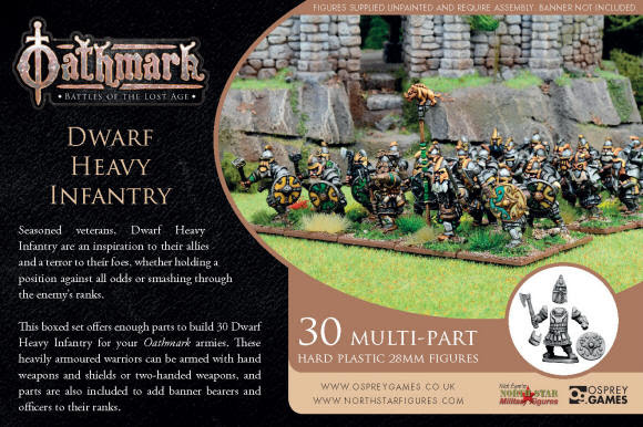 Tabletop Fix: North Star Military Figures - Oathmark Dwarf Heavy ...