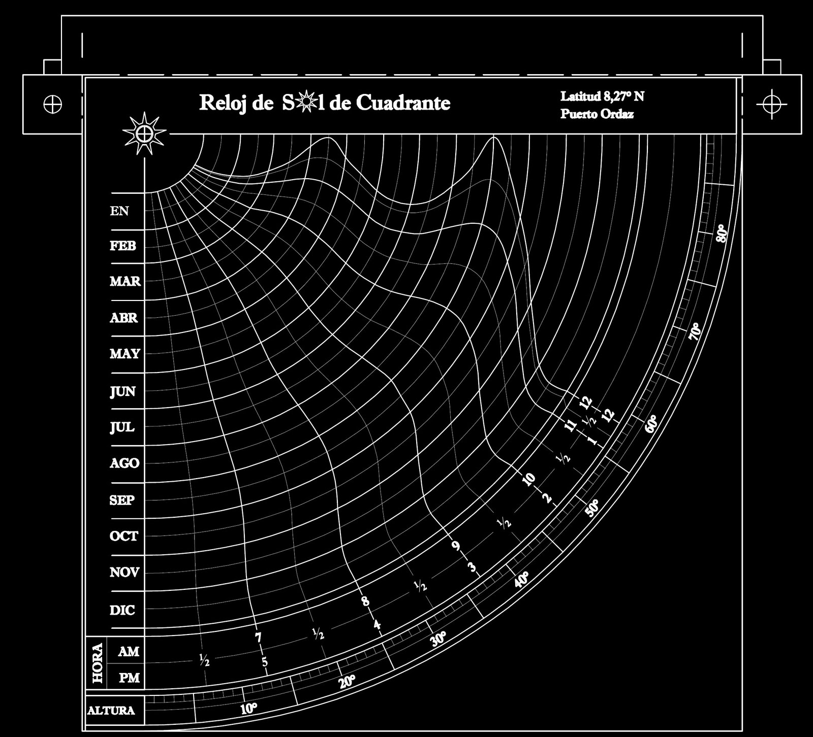 Oido al tambor: RELOJ DE SOL DE CUADRANTE