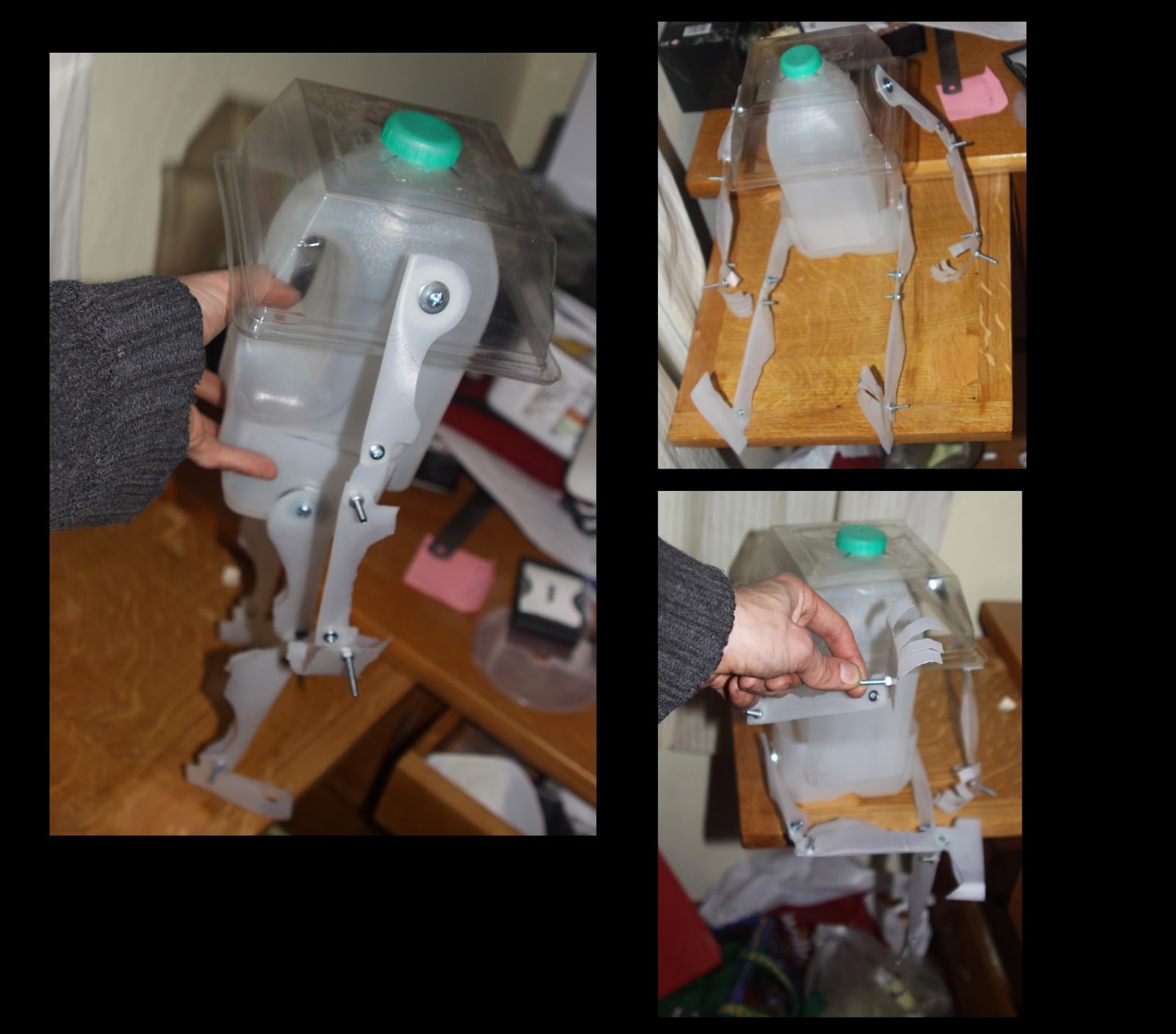 Joels Puppets and Puppetry Projects: Milk Bottle Puppets