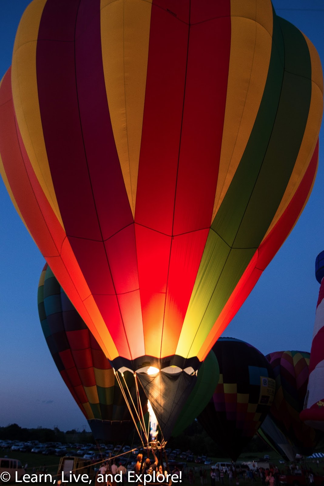 A Hot Air Balloon Glow Party ~ Learn, Live, and Explore!