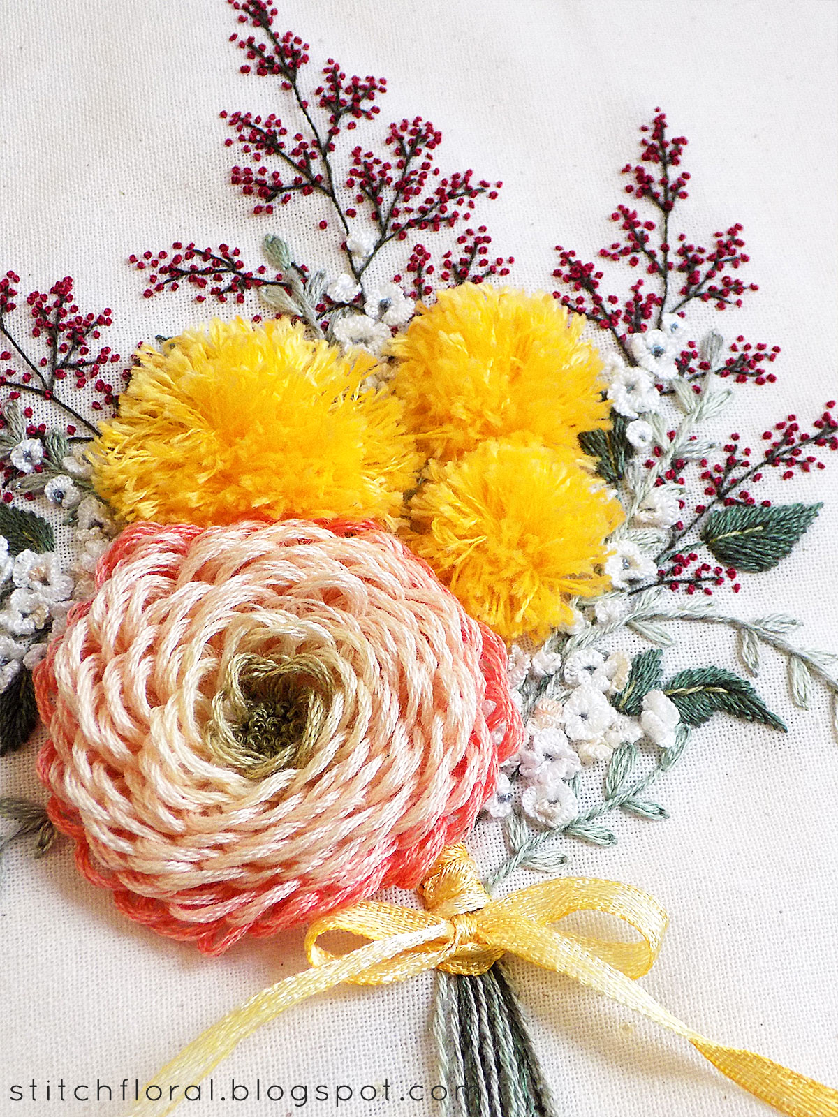 8 spring and summer hand embroidery projects - Stitch Floral