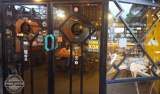 DAUS REDSCARZ: GAFFE & CO CAFE | THE GARAGE KL