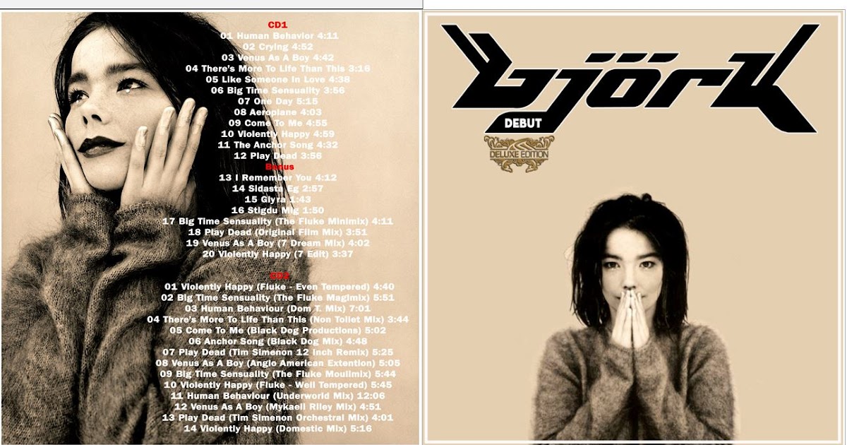 MUSICOLLECTION: BJORK - Debut (Expanded Version) - 1993 - 2017